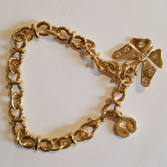 Jewelry | Vintage Gold Color Charm Bracelet | Poshmark